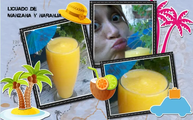 Licuado de naranja y manzana con leche: el refresco saludable perfecto ...